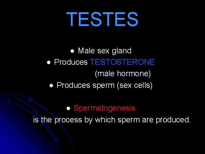 Reproduction Puberty the stage of growth and development