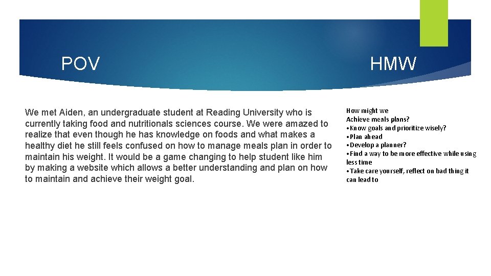 Needfinding Interview Empathy POV HMW Map Interview Empathy