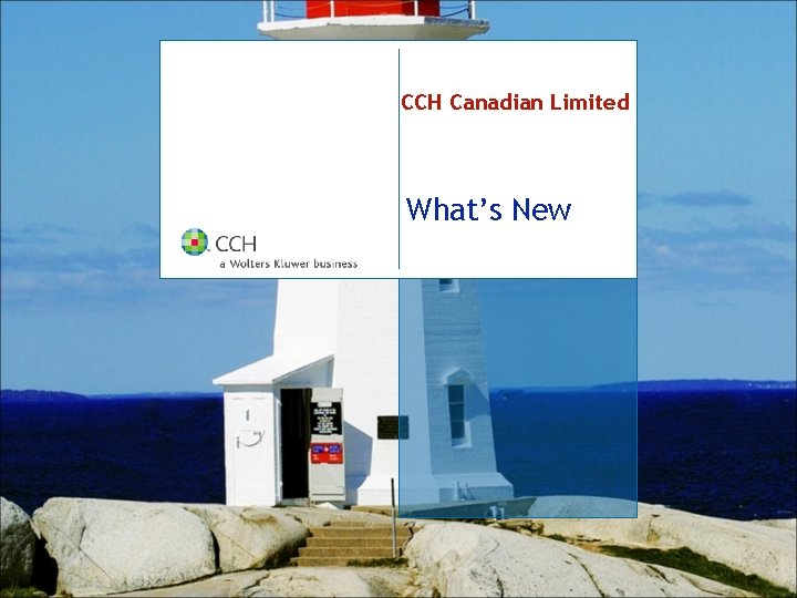 CCH Canadian Limited Whats New Revisit Renew Reflect