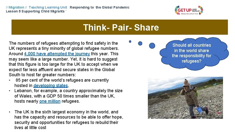 MIGRATION Teaching Learning Unit LESSON 5 DURATION 1