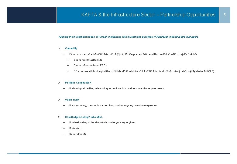 Exploring the benefits of KAFTA Cooperation in the