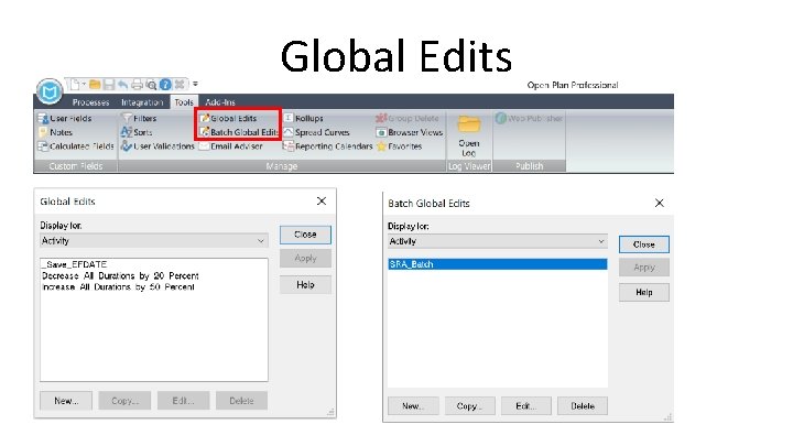PPM30 Global Edits and Calculated Fields Matt Wojciechowski