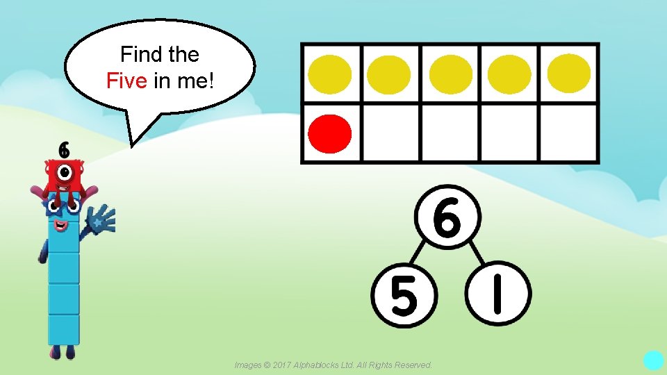 Numberblocks Support Materials Series 3 Episode 13 Five