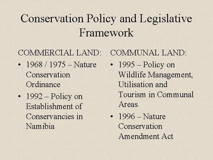 Community Based Tourism in Namibia Successes and Challenges