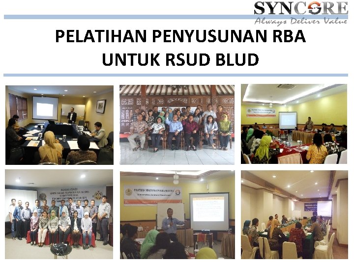 PELATIHAN PENYUSUNAN RBA UNTUK RSUD BLUD RENCANA BISNIS