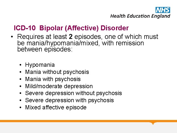 MRCPsych General Adult Module Bipolar Disorder I GA