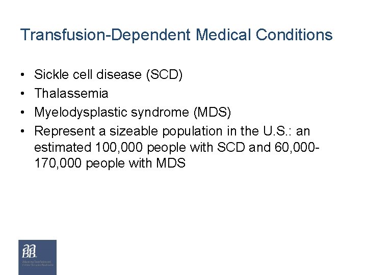 Donation vs Supply White Paper Transfusion SafetyPatient Blood