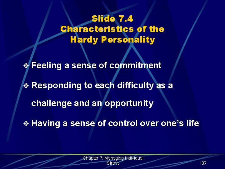 Presentation Slides to Accompany Organizational Behavior 10 th