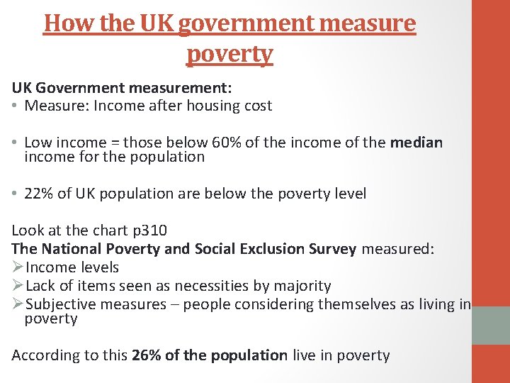 1 What is poverty and how is it