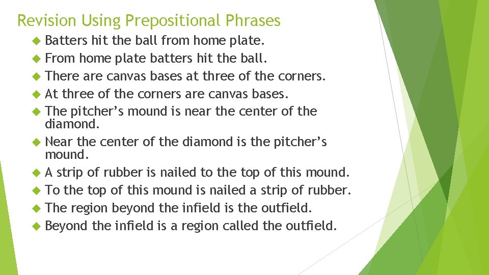 Prepositions Set Preposition Homework on your Desk Preposition