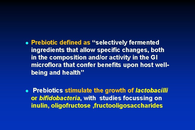 Modulation of the gut microbiota Hafez Fakheri Professor