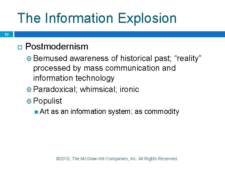 LANDMARKS IN HUMANITIES Chapter 15 Globalism Information Communication