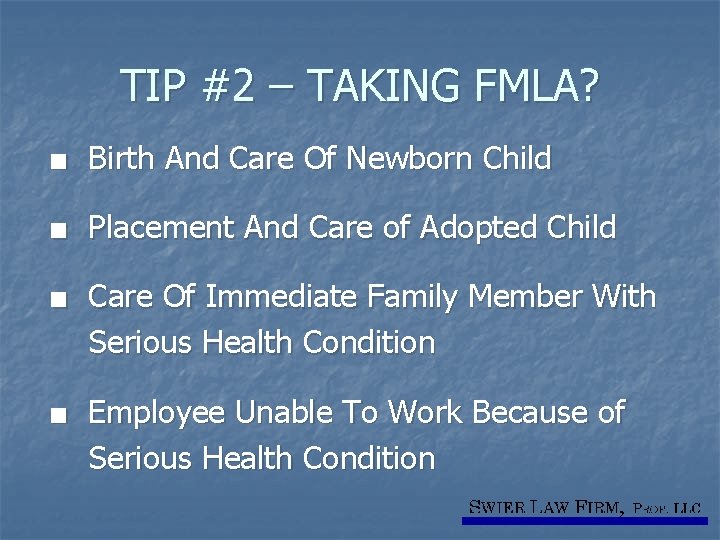 Ten Tips You Should Know About FMLA SASD