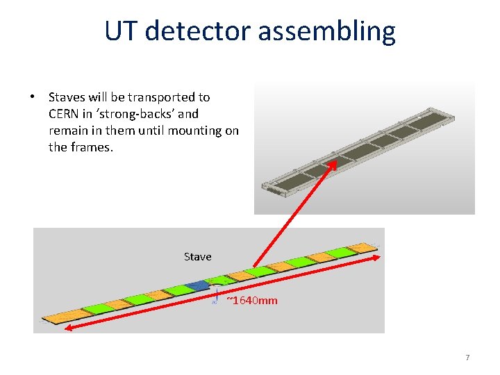 Plans for the UT Installation LHCb infrastructure workshop