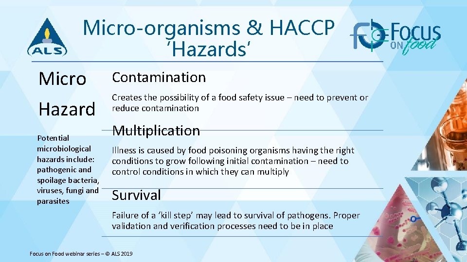 Focus on Basic Food Microbiology Part 1 Bacterial