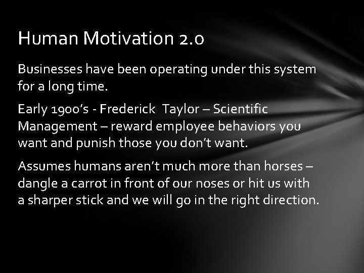 The Surprising Truth About What Motivates Us By