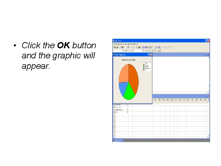 Chapter 2 Minitab Recipe Cards Pie charts Put