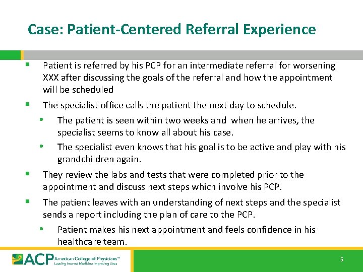 the Medical Neighborhood Connecting Care Ensuring Quality Referrals