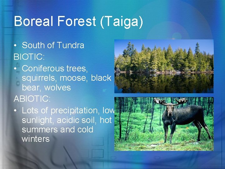 Canadian Biomes Canadian Biomes Regions of Canada separated