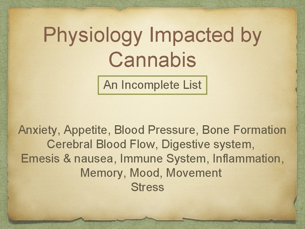 An Introduction to CannabinoidBased Therapeutics Cannabinoid Deficiency ...