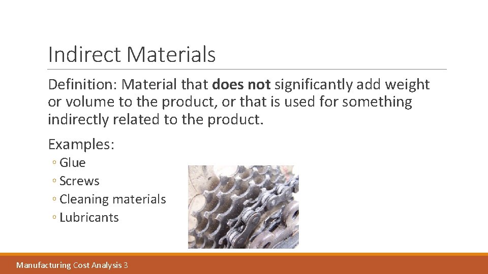 Manufacturing Costs Breakdown BREAKDOWN Manufacturing Cost Analysis ...