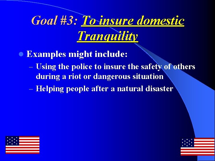 The Preamble to the US Constitution Supreme Law