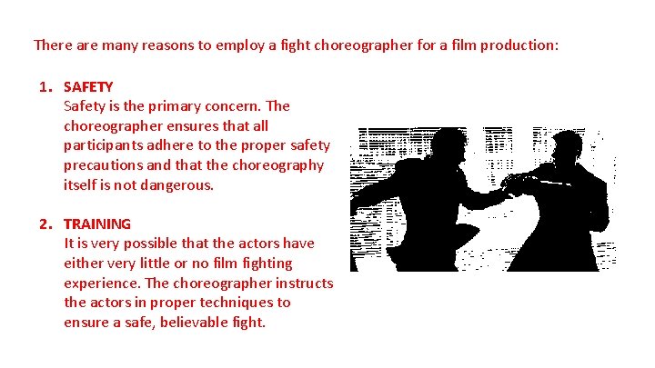 A Power Point lesson by Jim Soto Fight