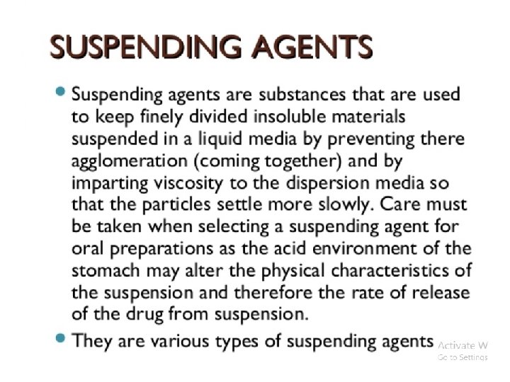 Pharmaceutical technology Disperse system Lab 7 Disperse system