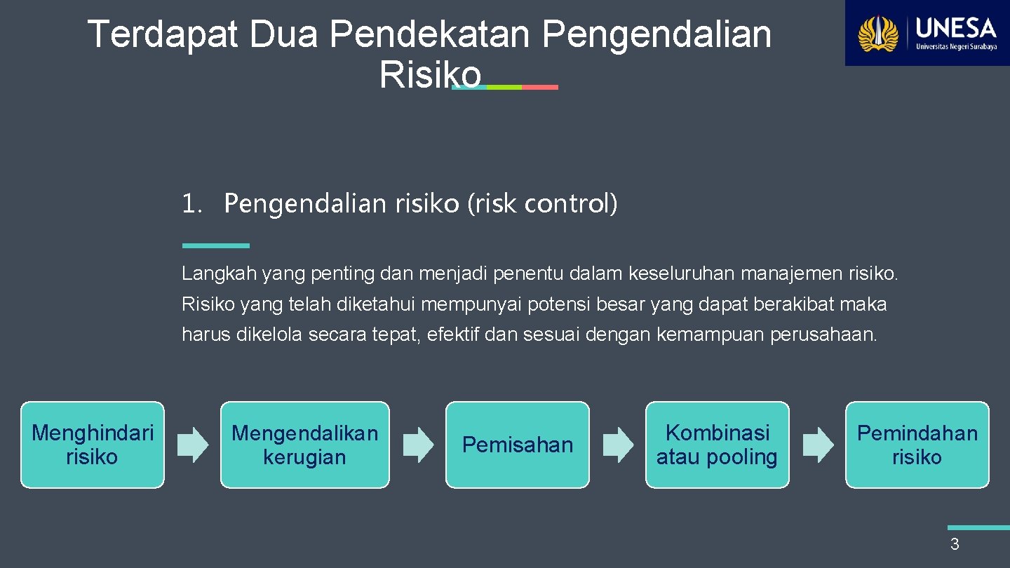 Pengendalian Risiko Manajemen Mutu dan Resiko Kelompok 9