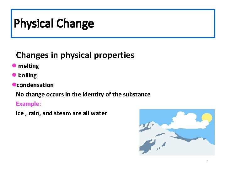 Chemical Reactions and Equations Chemical Changes Balancing Chemical