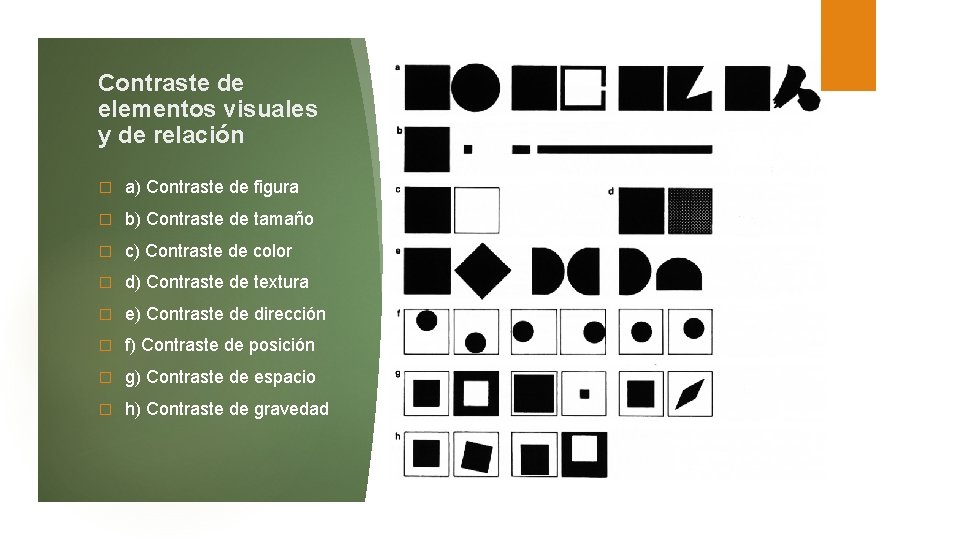 FUNDAMENTOS DEL DISEO CONTRASTE El contraste ocurre siempre