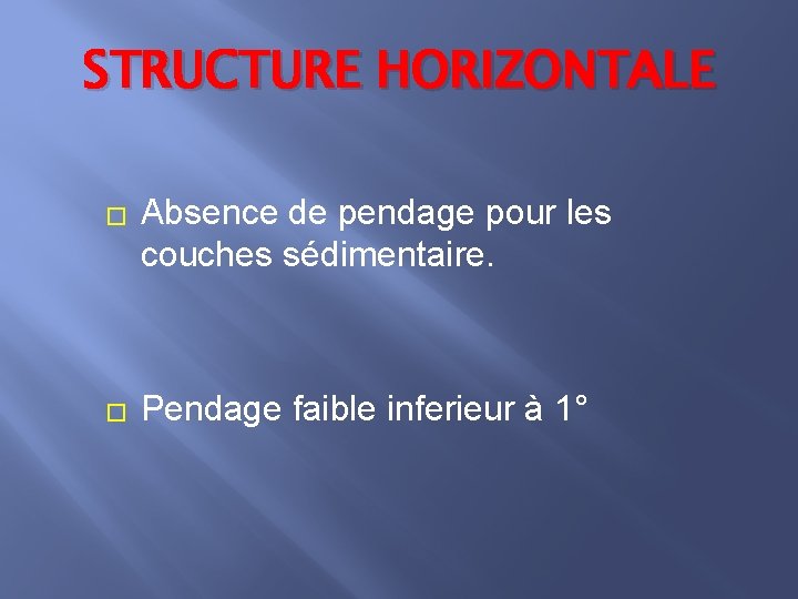 LES STRUCTURES TABULAIRES SOMMAIRE Introduction I Les structures