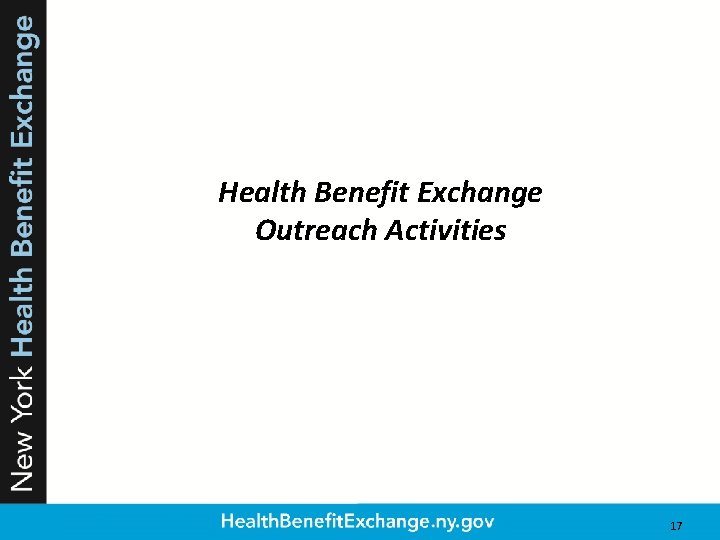 New York Health Benefit Exchange Sherry Tomasky Director