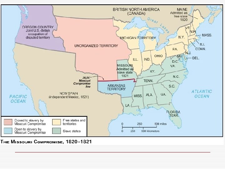 Nationalism Sectionalism Era of Good Feelings James Monroe