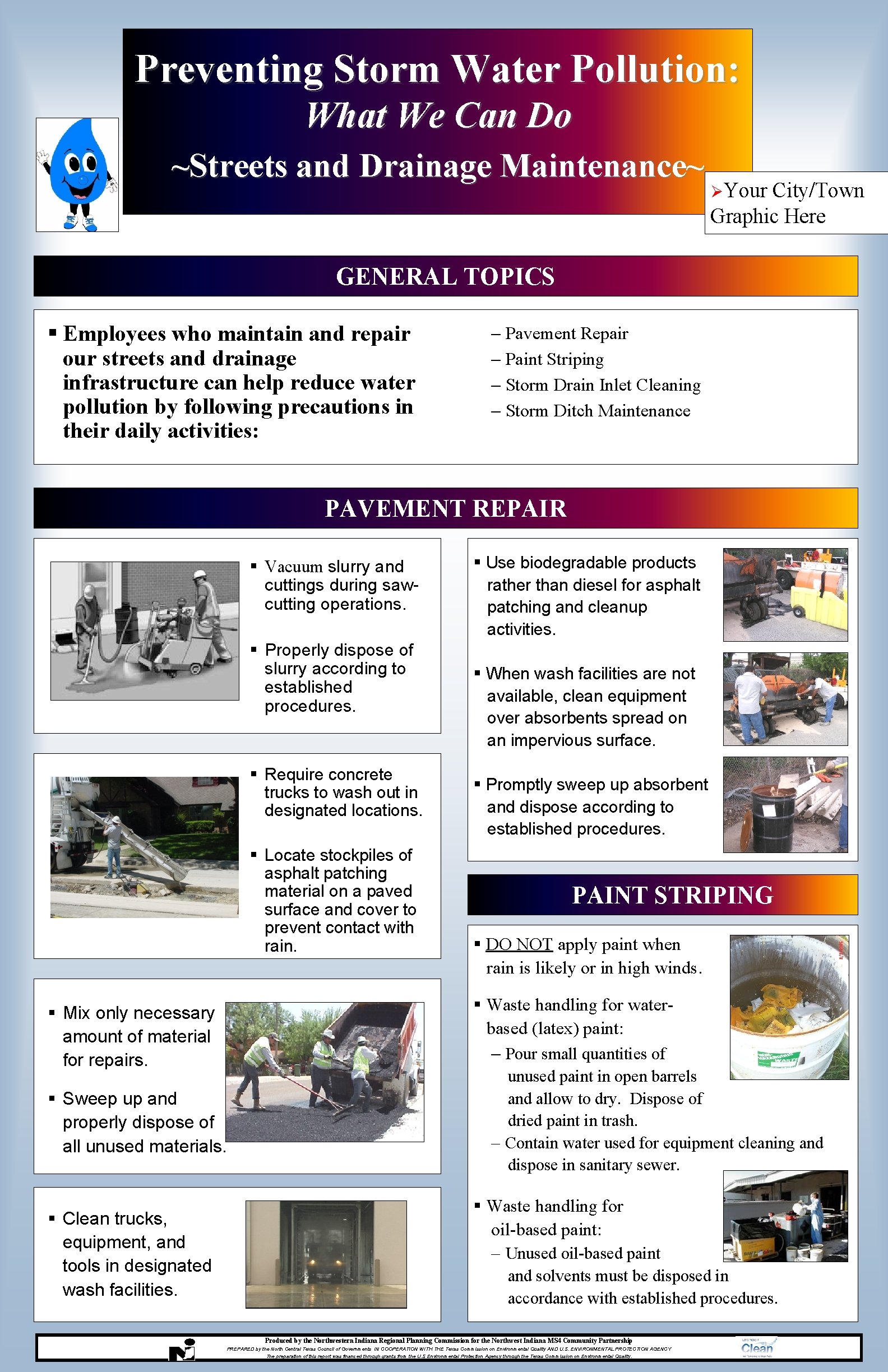 Preventing Storm Water Pollution What We Can Do