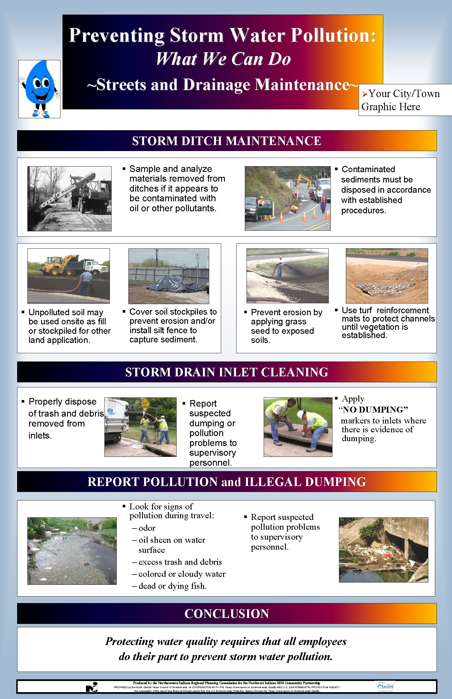 Preventing Storm Water Pollution What We Can Do