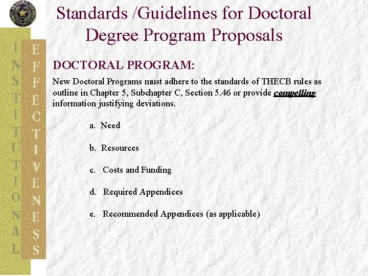 University Academic Program and Course Development Presented by