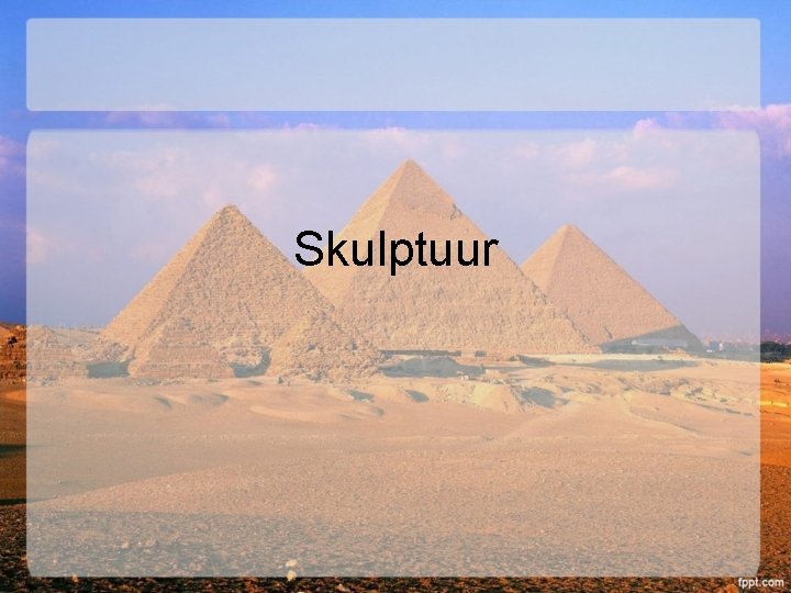 Egiptuse usund ja kultuur Umbes 3000 a e