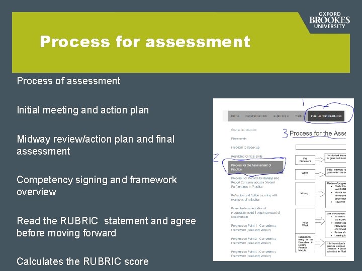 Brookes electronic Practice Assessment Document Be PAD Workshops