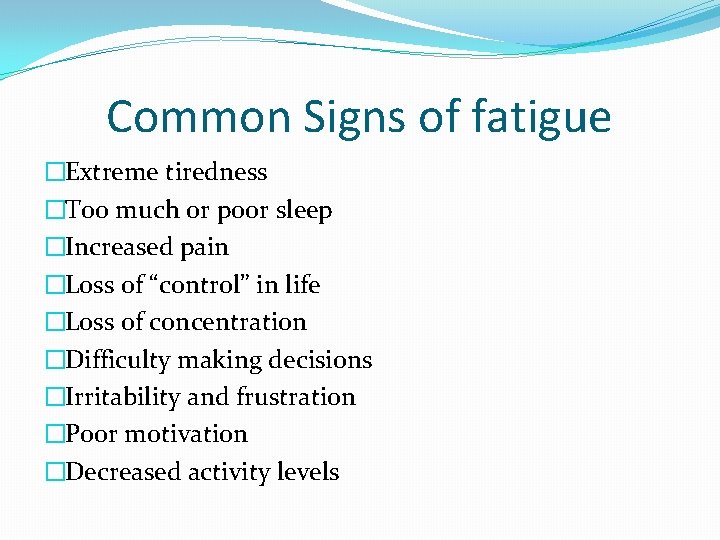 Living with Vasculitis fatigue management 6 th October