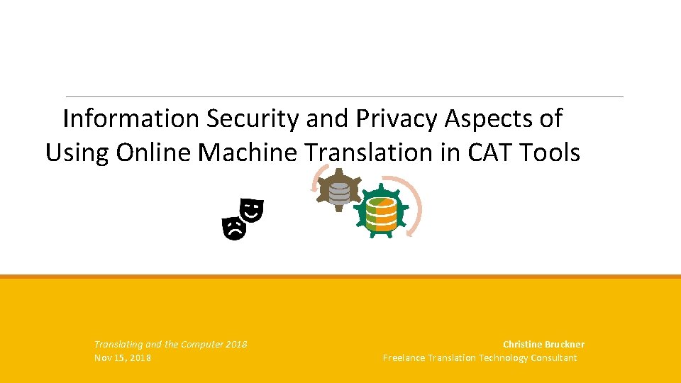Information Security and Privacy Aspects of Using Online
