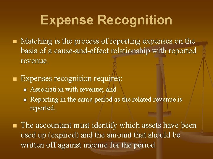 Expenses Lectured by Dr Siriluck Sutthachai Accounting Department