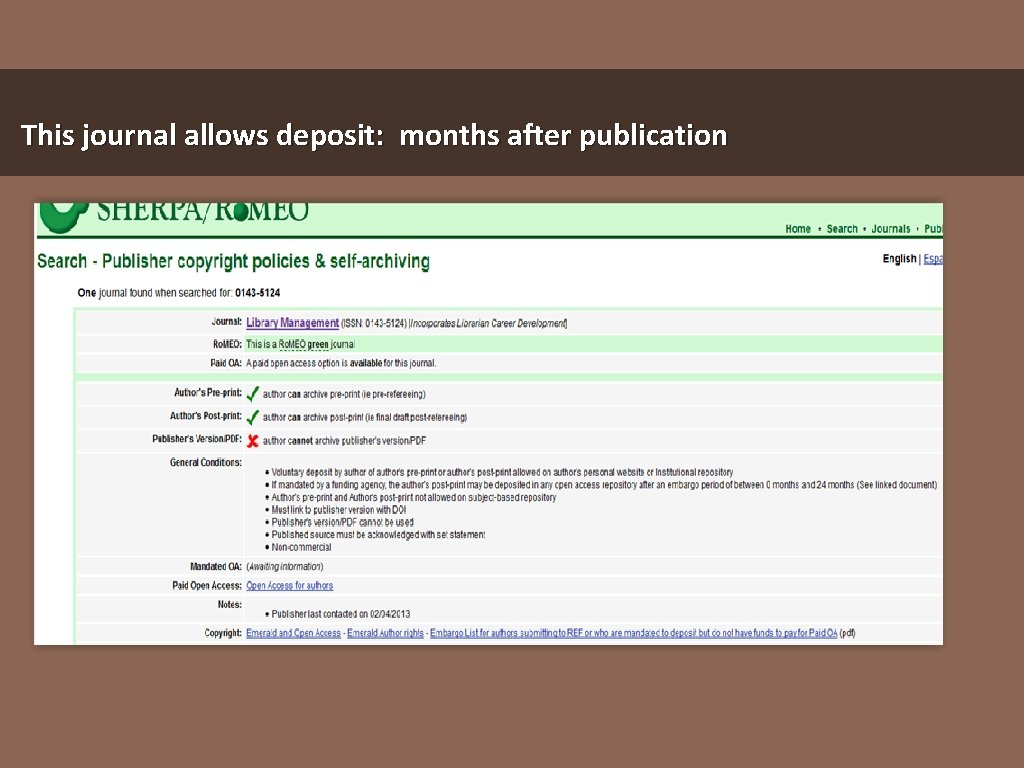 Know your rights Whats new in academic publishing