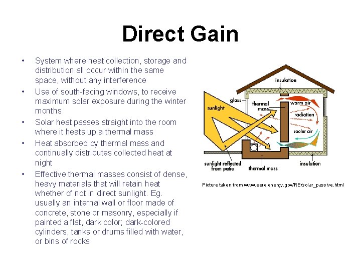 ME 100 TUTORIAL PRESENTATION PASSIVE SOLAR ENERGY By