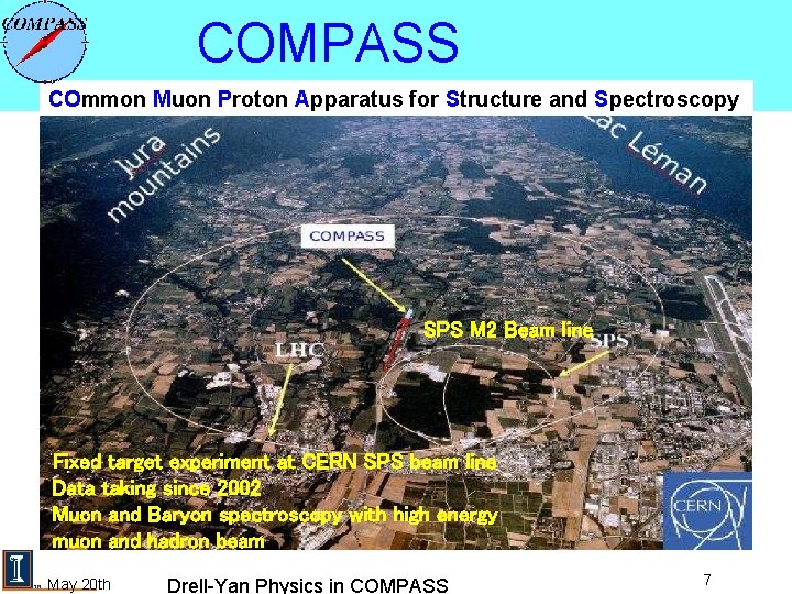 The COMPASS Polarized DrellYan Program M Grosse Perdekamp