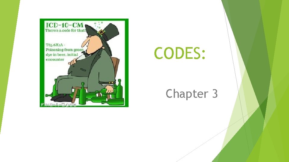 CODES Chapter 3 Medical Billing Codes Numbers letters