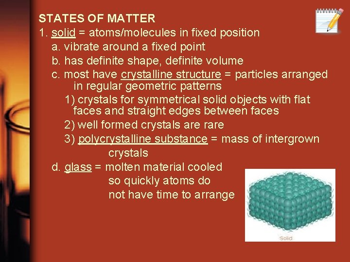 MATTER AND ATOMIC STRUCTURE MATTER AND ATOMIC STRUCTURE