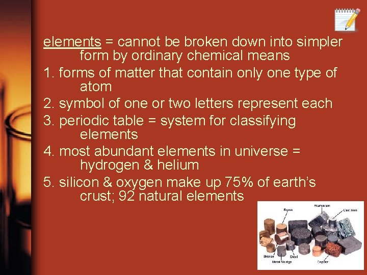 MATTER AND ATOMIC STRUCTURE MATTER AND ATOMIC STRUCTURE