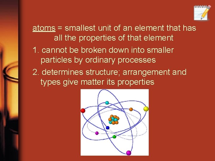 MATTER AND ATOMIC STRUCTURE MATTER AND ATOMIC STRUCTURE