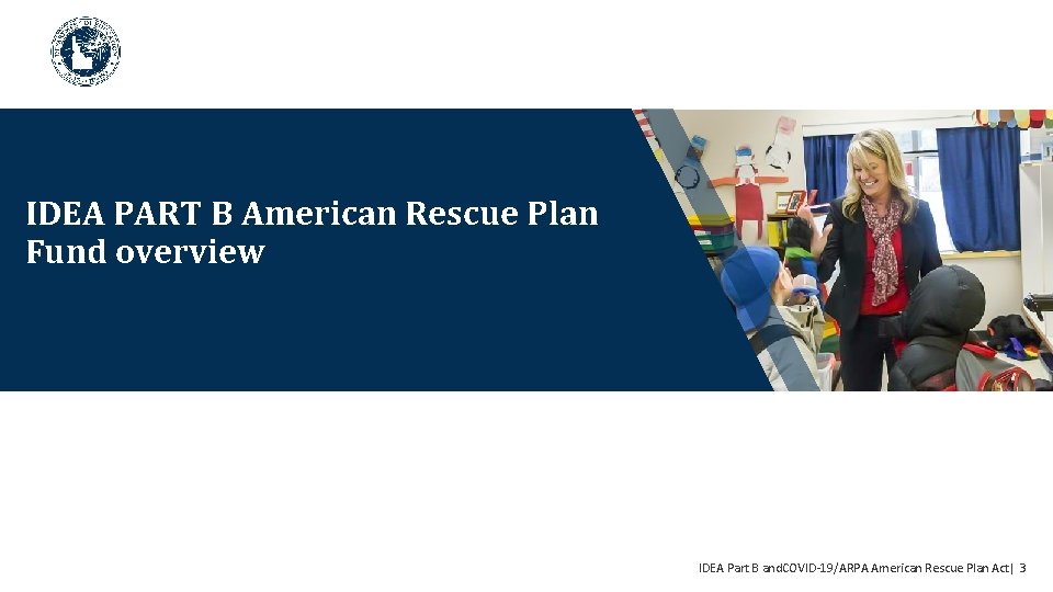 IDEA Part B and COVID19ARPA American Rescue Plan